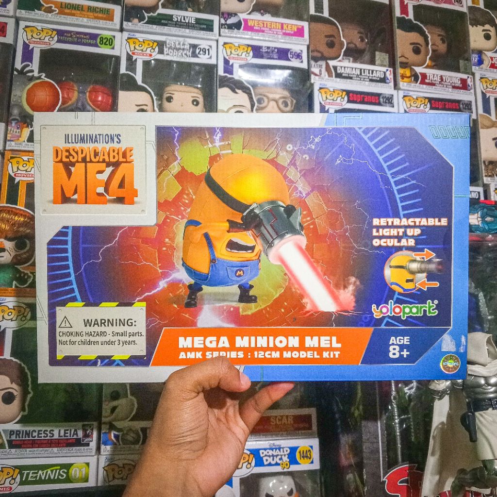 YOLOPARK DESPICABLE ME 4 MISB MEGA MINION MEL | Shopee Philippines