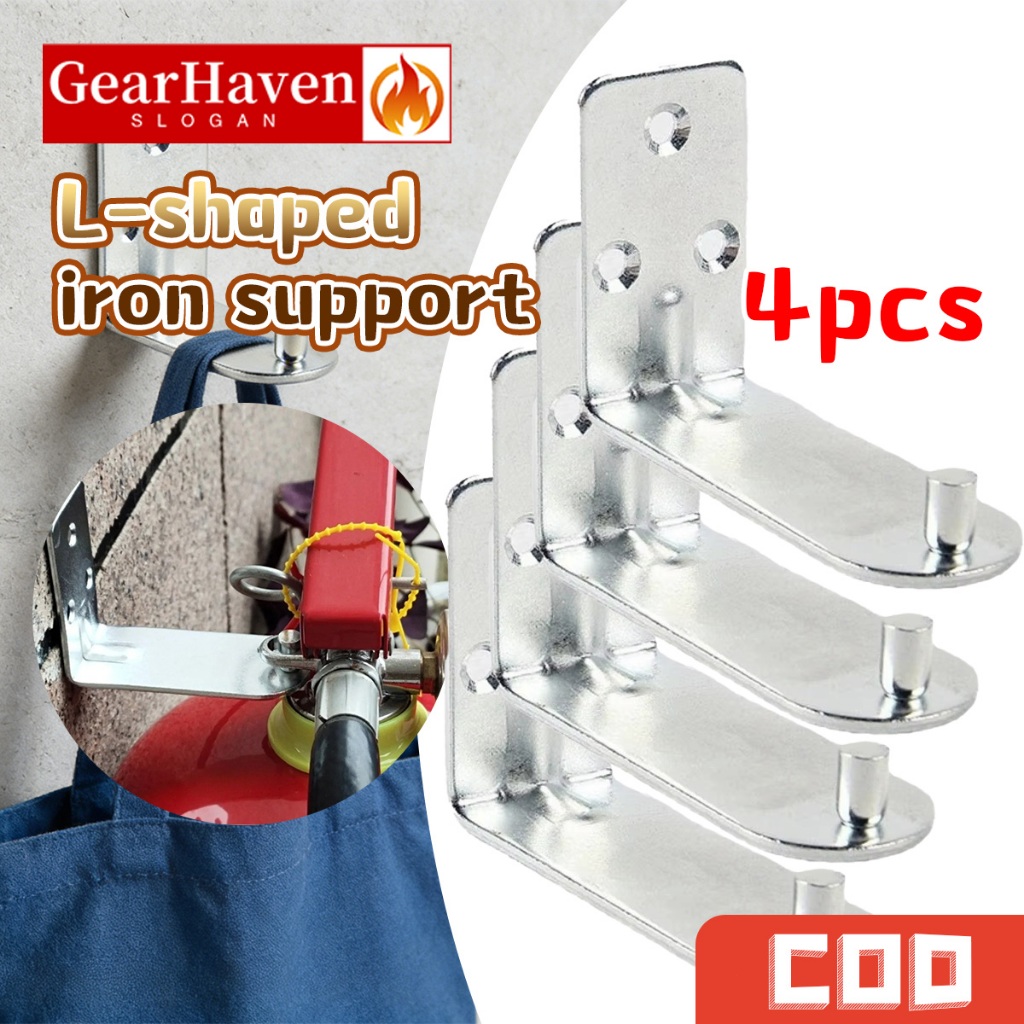 Anti-Rust Metal Fire Extinguisher Bracket Wall Mount Hook for 6KG Load ...