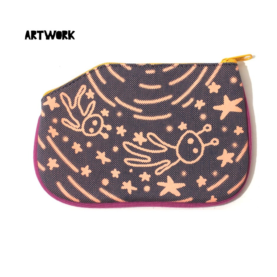 ARTWORK Alien Galaxy (Coin Purse) | Shopee Philippines
