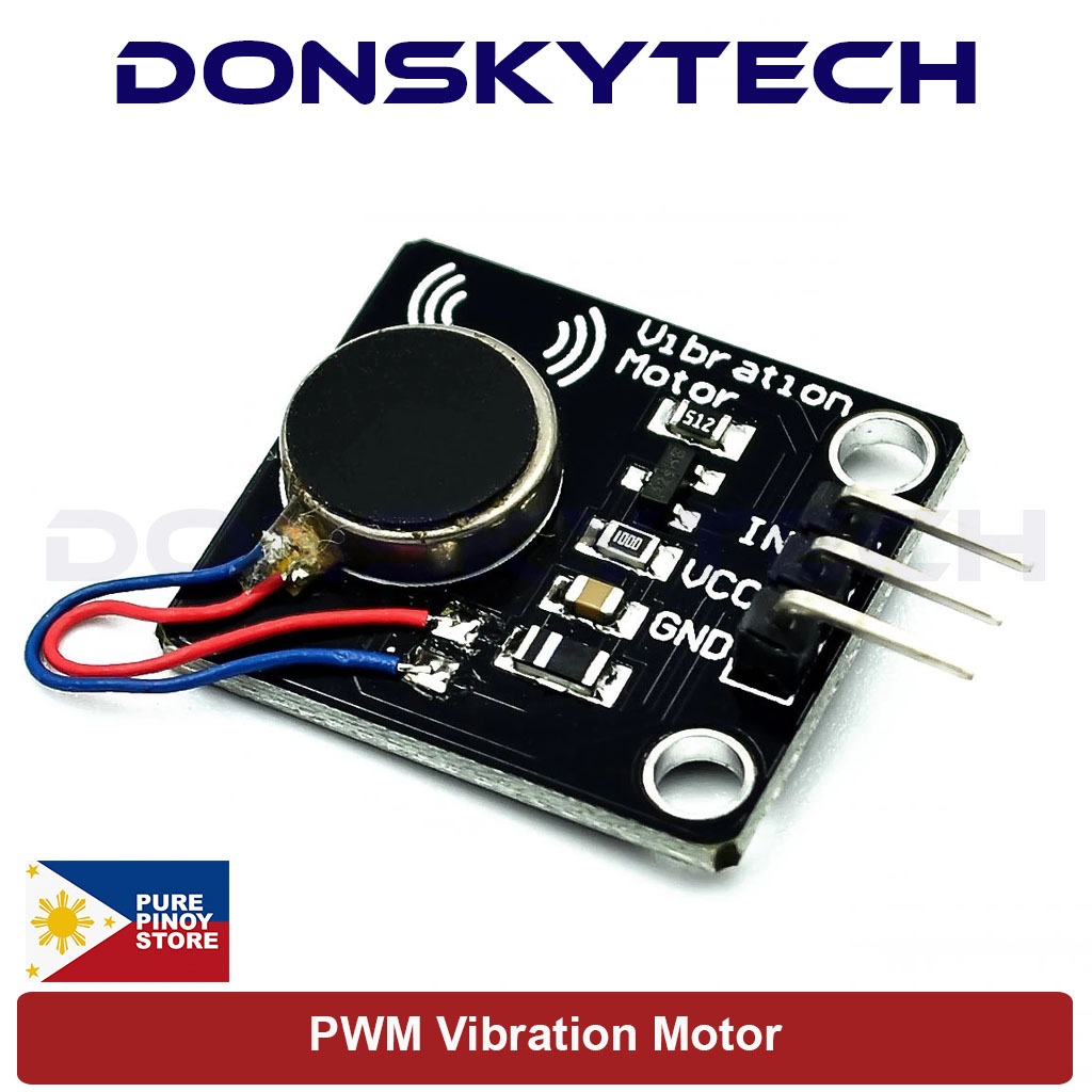 PWM Vibration Motor for Arduino and Raspberry Pi Single Board Computer ...