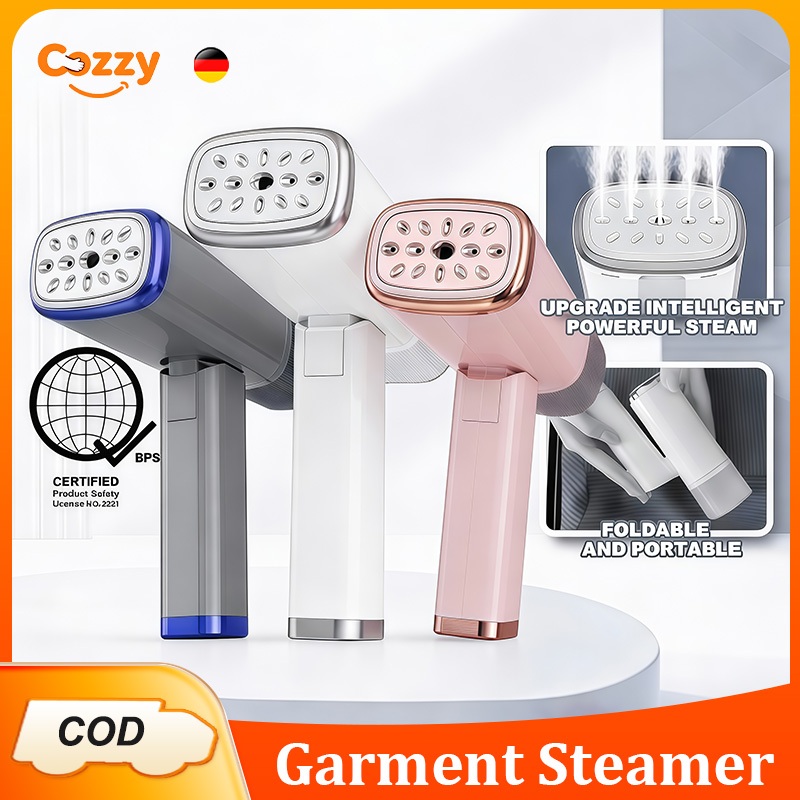 Cozzy Strong Handheld Steamer Iron For Clothes Mini Flat Iron Garment ...
