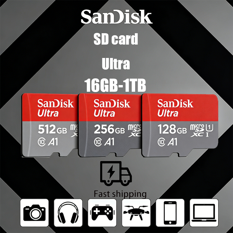 SanDisk 128GB 256GB 512GB 1TB Extreme UHS-3 A2 micro SDXC Memory Card ...