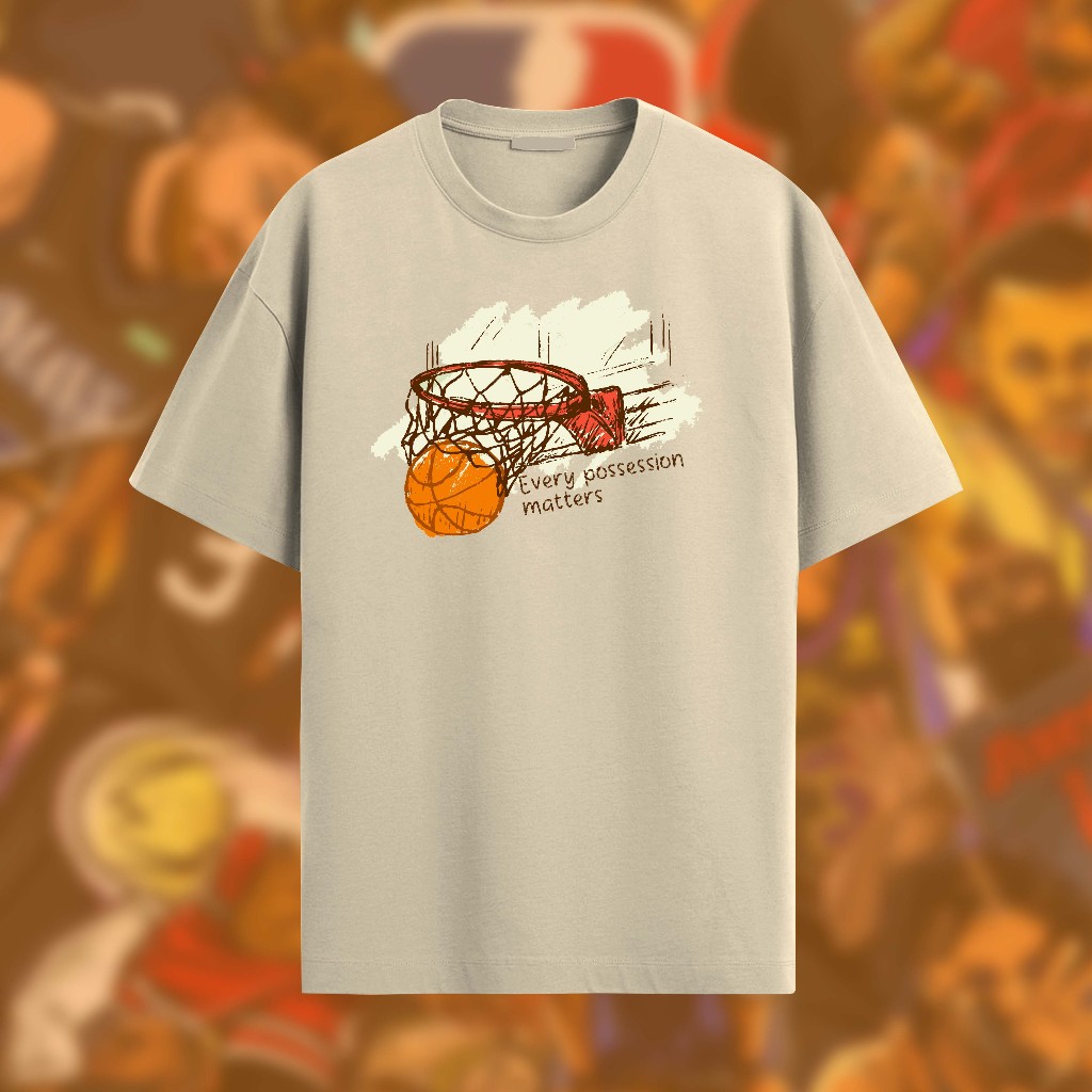 Every possesion matters (T-shirt) Round neck - BASKETBALL SHIRT ...