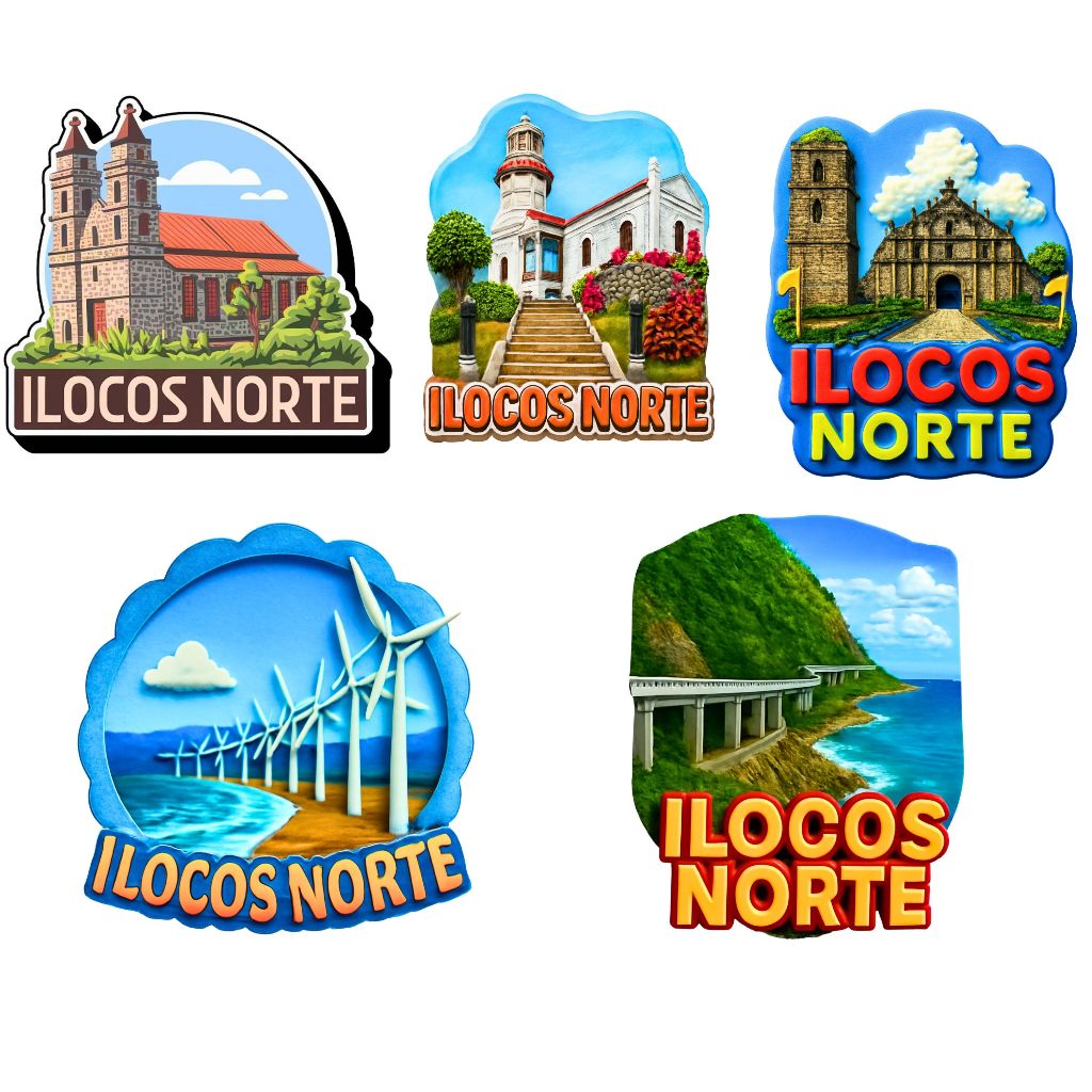 Rubber Ref Magnets - Ilocos Norte New Design | Shopee Philippines