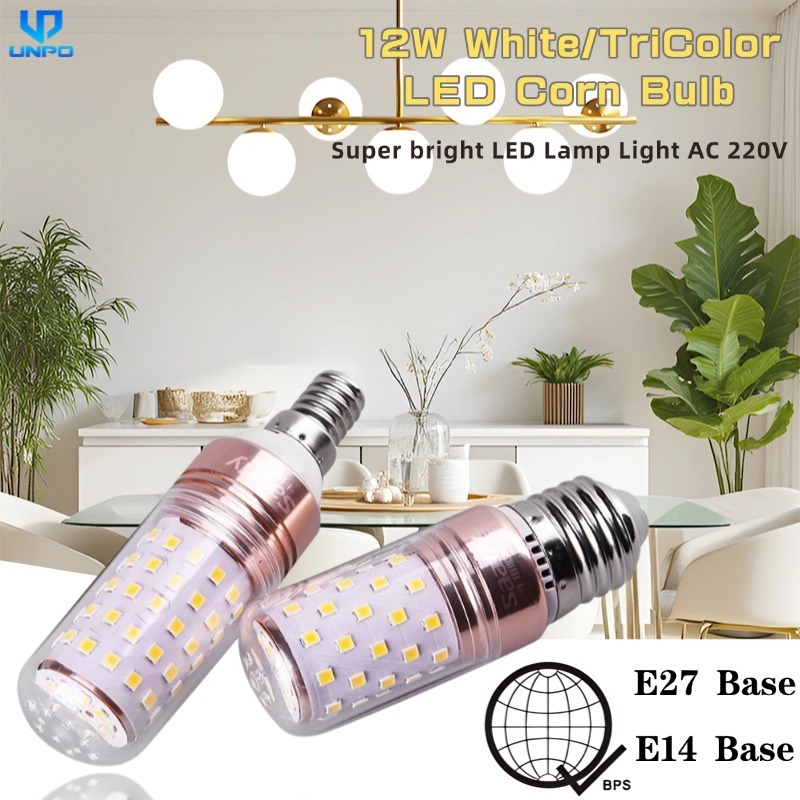 LED Light Corn Bulb Light TriColor Change light High Brightness E27/E14 ...