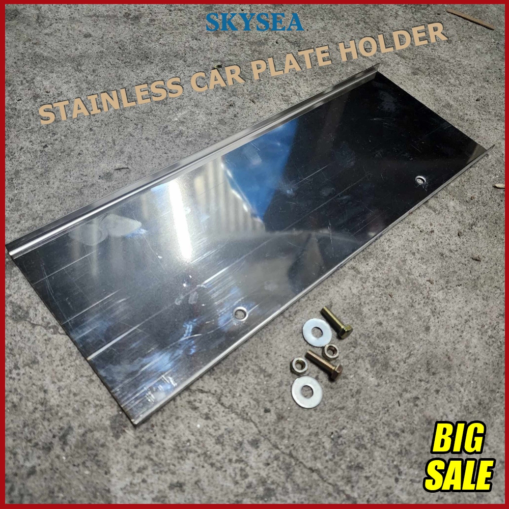 Stainless Car Plate Holder for Vehicle License Plate Mounting V1 ...