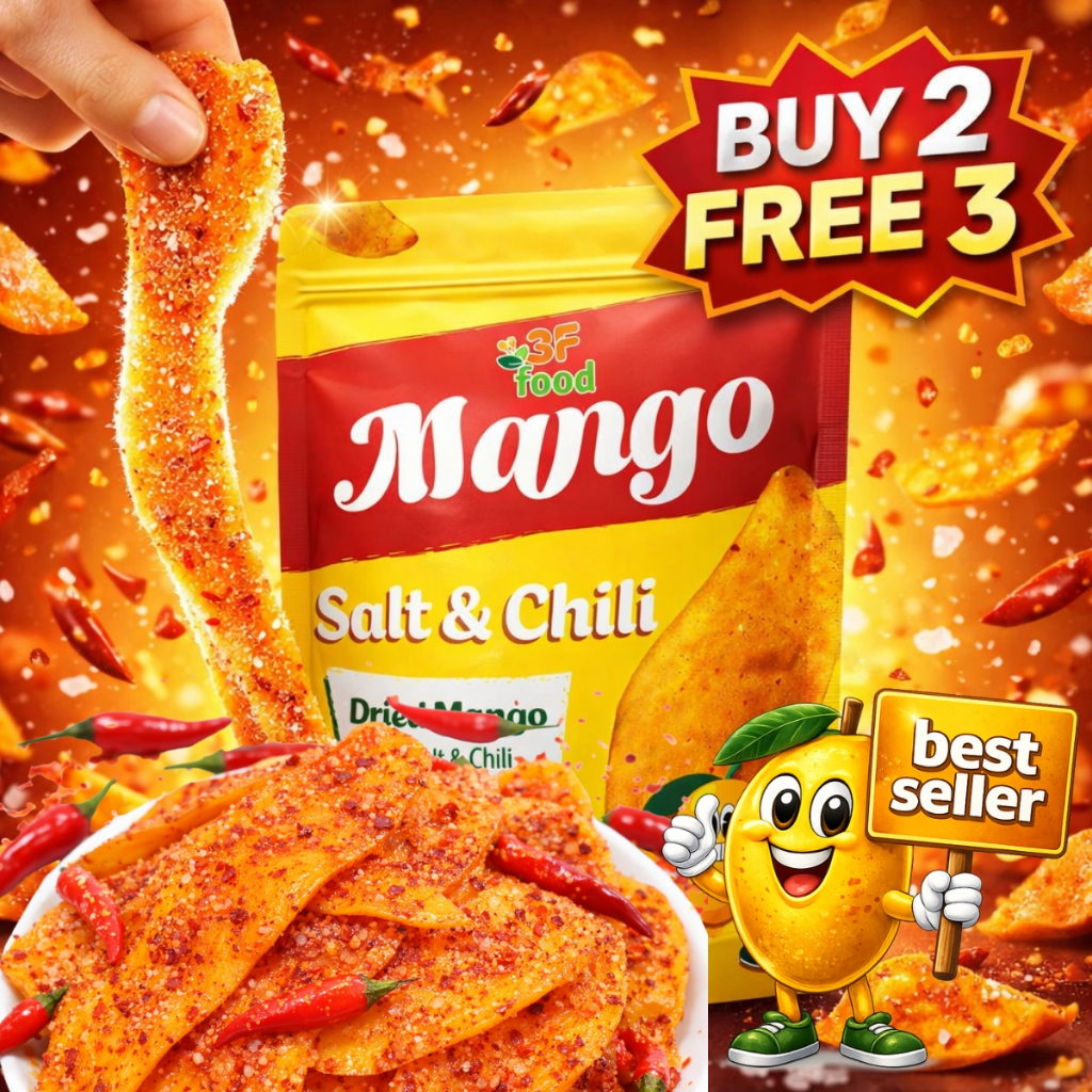 [BUY 2 TAKE 3] DRIED MANGO WITH SALT AND CHILI of 3F Dried Mango Salt ...
