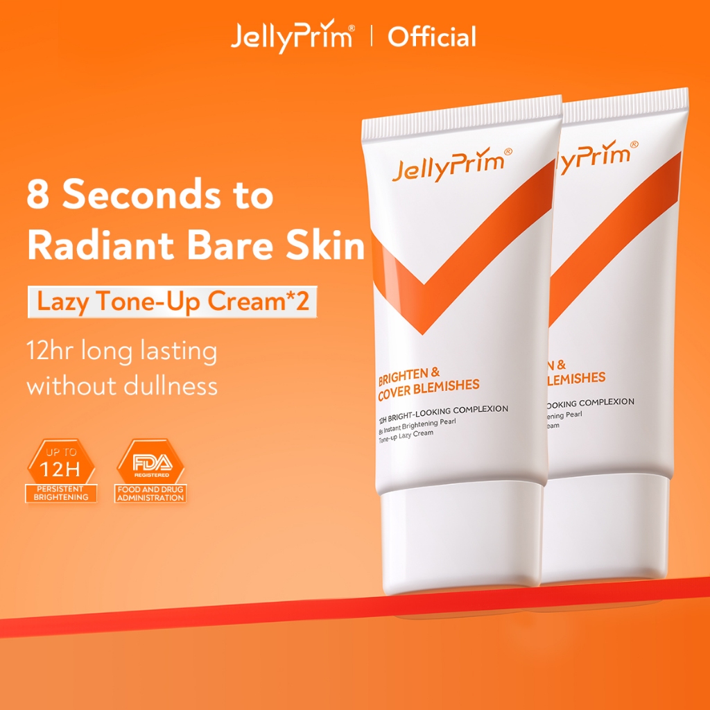 JellyPrim Whitening Moisturizer BB Cream Lazy Cream 8s Instant Primer ...