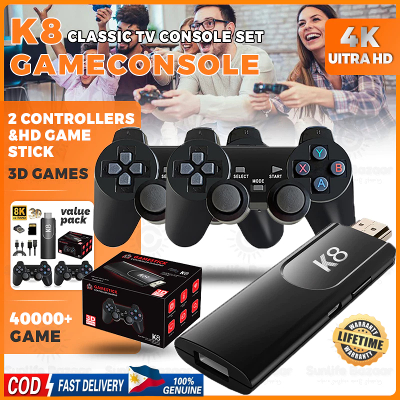 【2026 New】 K8/M8 Video Game console 64GB Games Set Classic Games NBA ...