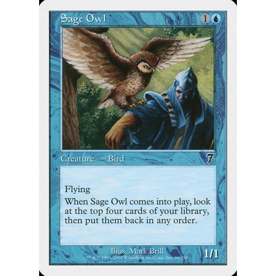 Magic the Gathering | Sage Owl | Shopee Philippines