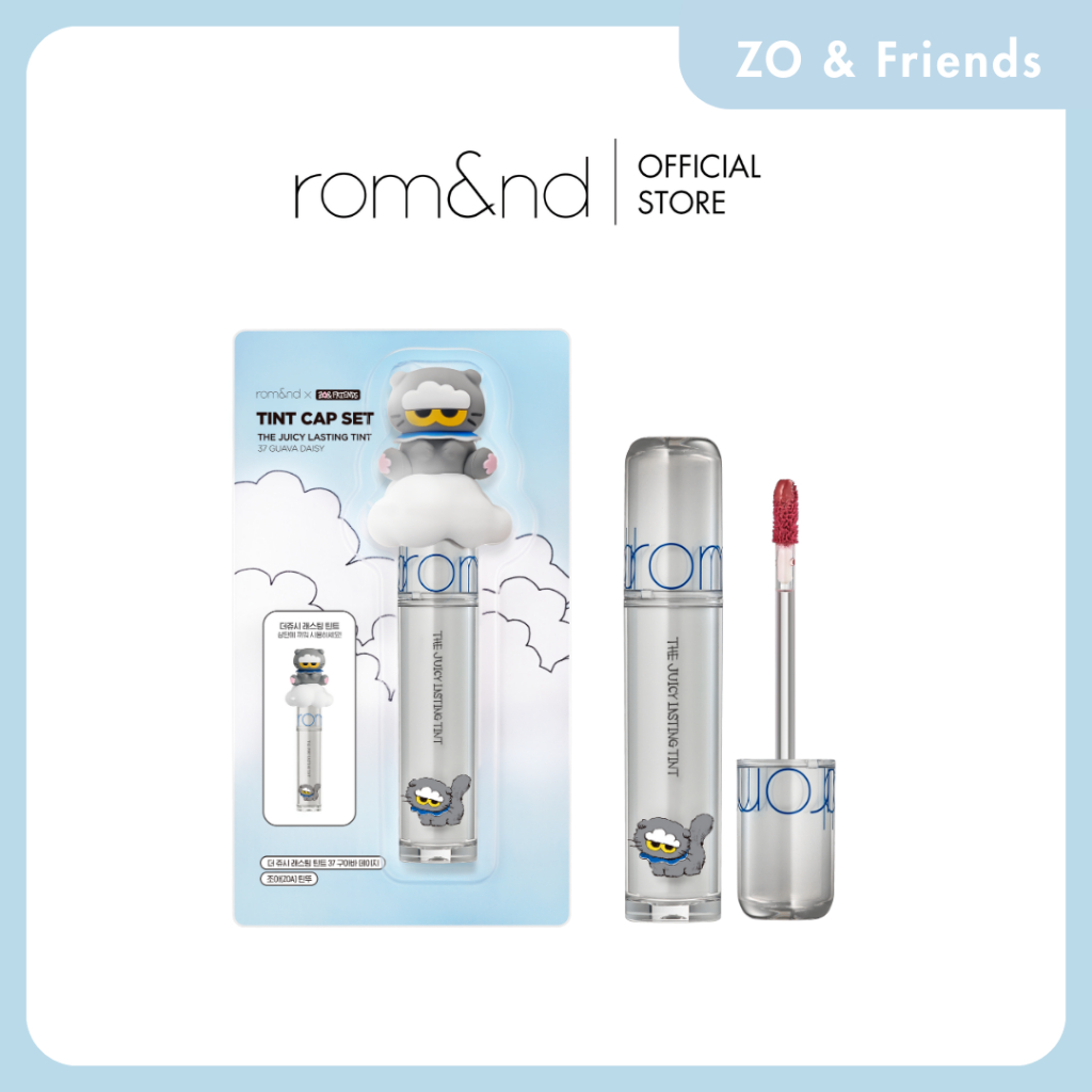 Romand x ZO& FRIENDS The Juicy Lasting Tint Tint Cap Set Rom&nd ...