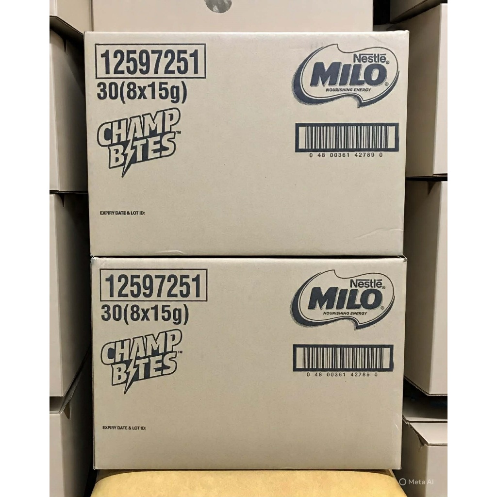 Milo Champ Bites 15g Choco Malt Milk Snack | Shopee Philippines