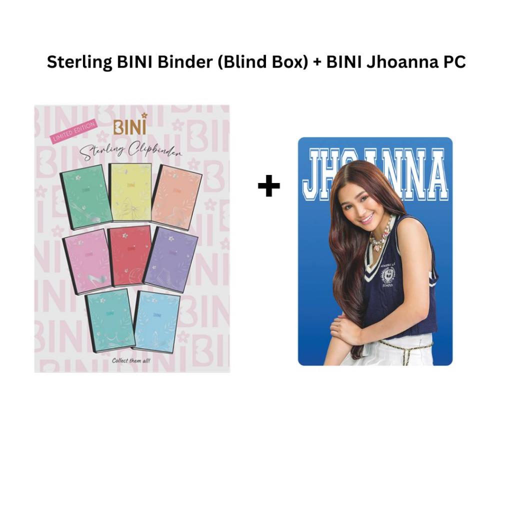 Sterling Bini Binder Notebook (Blind Box) With 1 FREE OPEN PHOTOCARD ...
