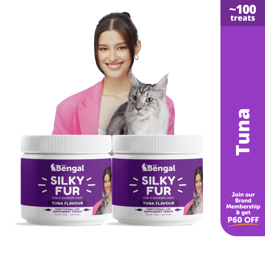Prof Bengal Silky Fur Double Delight Enhancing Functional Cat ...