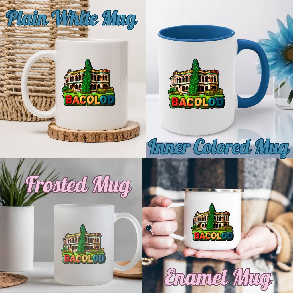 Angbaligya BACOLOD HIGH QUALITY MUG DESIGN 11oz MUG with BOX SOUVENIR ...
