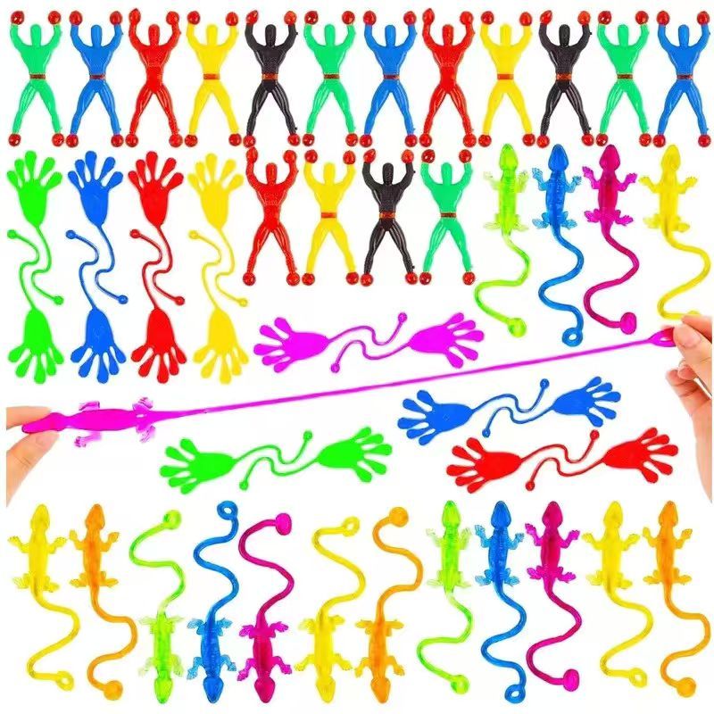 Fun Sticky Climbing Toys for Children Sticky Hand Lizards Fun Hand ...