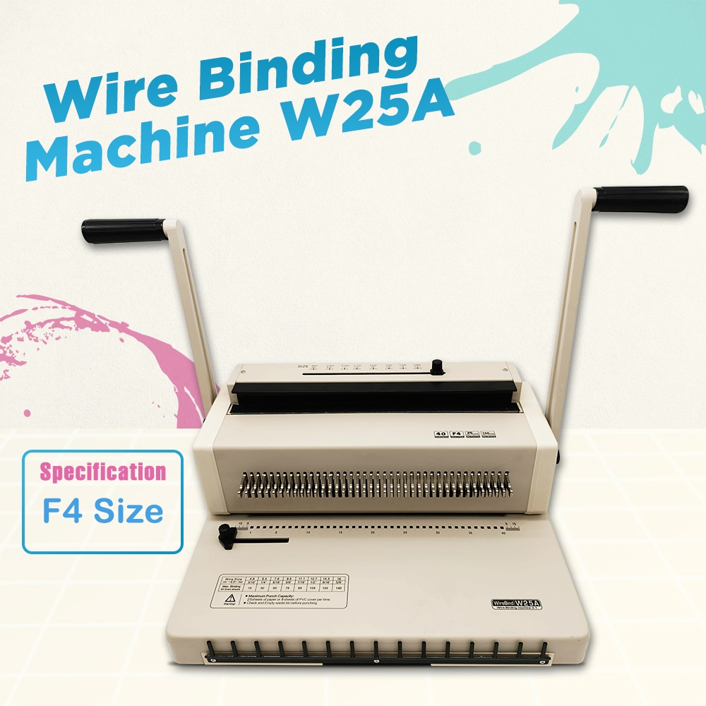 Heavy Duty Binder Puncher W25A | Wire Binding F4 Long | Shopee Philippines