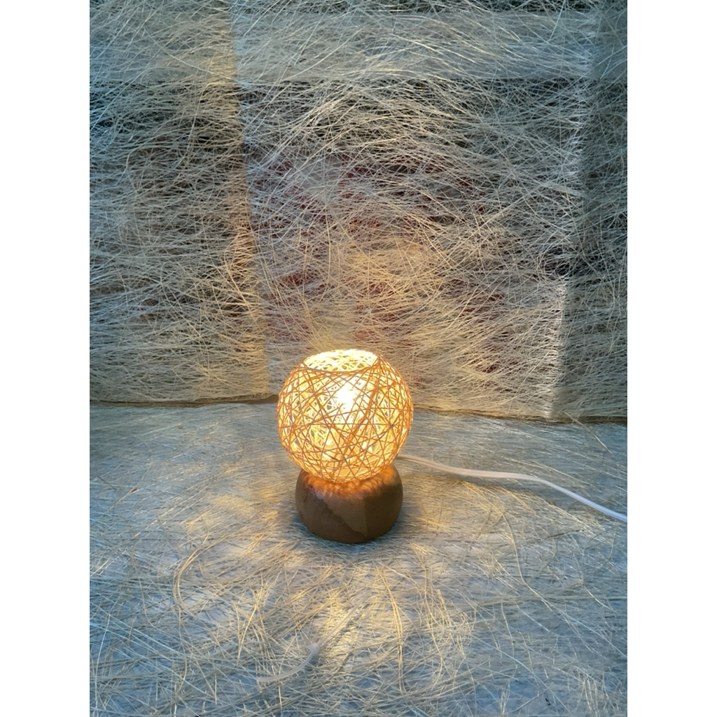 Lampshade abaca tiny 4x5 free bulb w/ personalized laser engraved ...