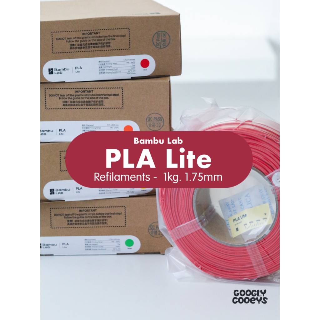 Bambu Lab PLA lite Refilaments for 3D Printing | 1.75mm 1kg | Shopee ...