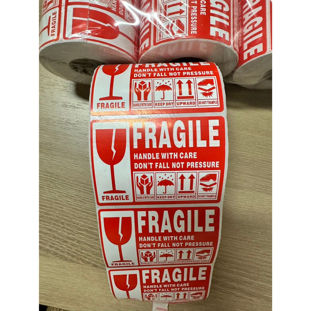 Shop fragile sticker for Sale on Shopee Philippines
