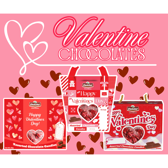 Dutche Valentine Chocolate Bag Box Gift | Shopee Philippines
