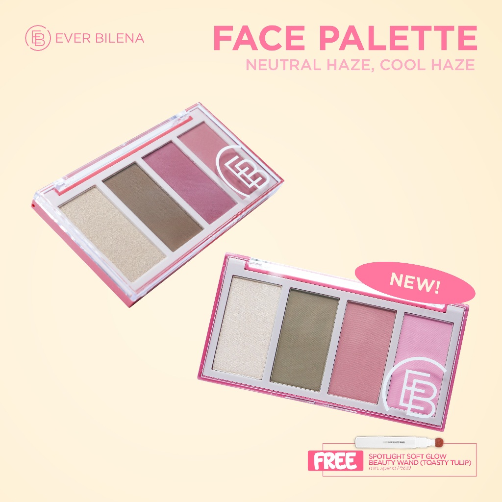 EB Face Palette 14g [Highlighter, Contour, Blush-on, Multiuse Face ...
