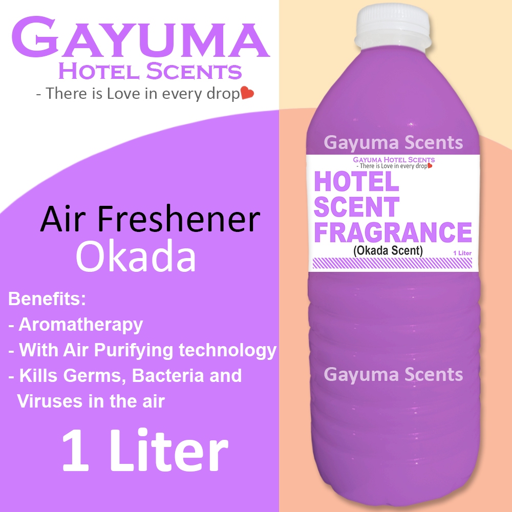 Gayuma OKADA 1 Liter Premium Hotel Scents for Humidifier Diffuser ...
