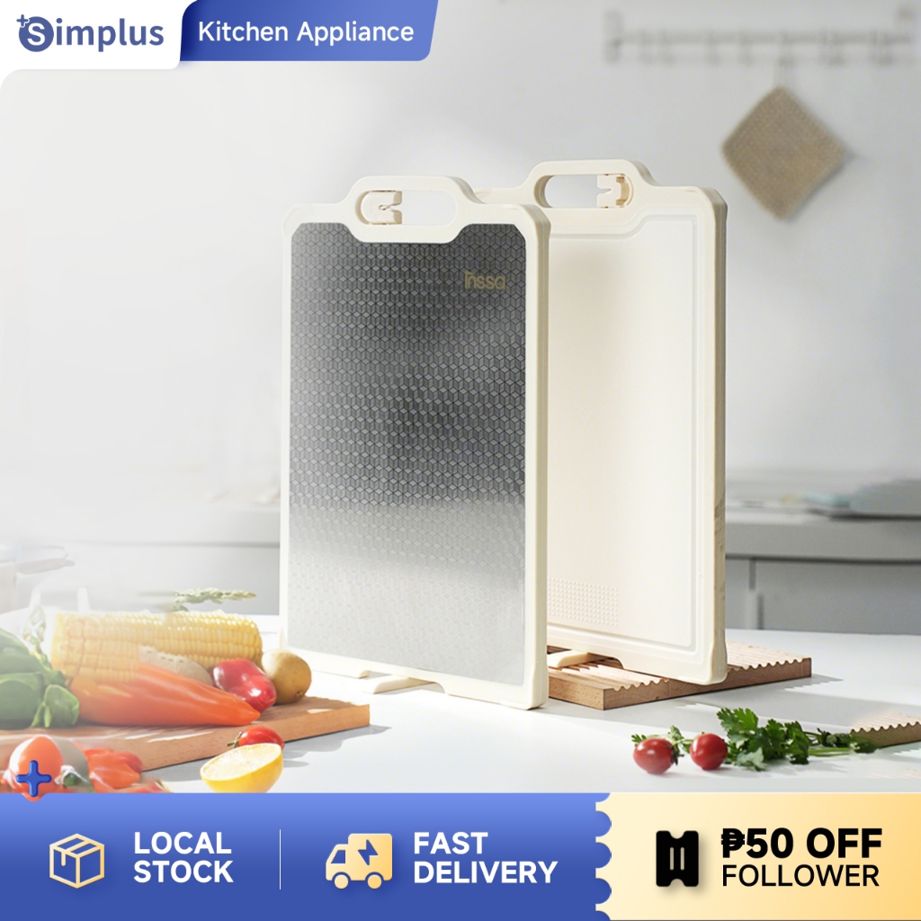 INSSA X Simplus Chopping Board Antibacterial Mold-Resistant 304 ...