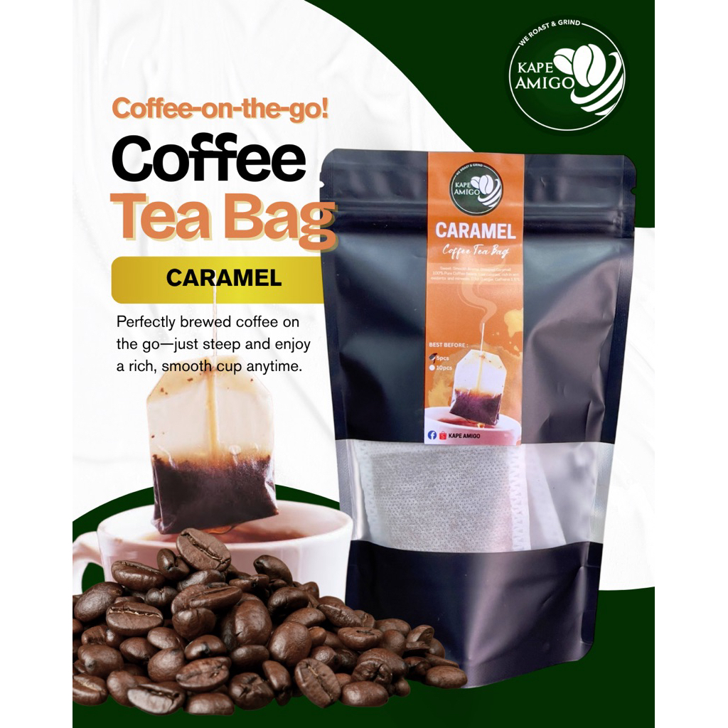 [Kape Amigo] Coffee in Tea Bag - Instant Brewed Coffee | Shopee Philippines
