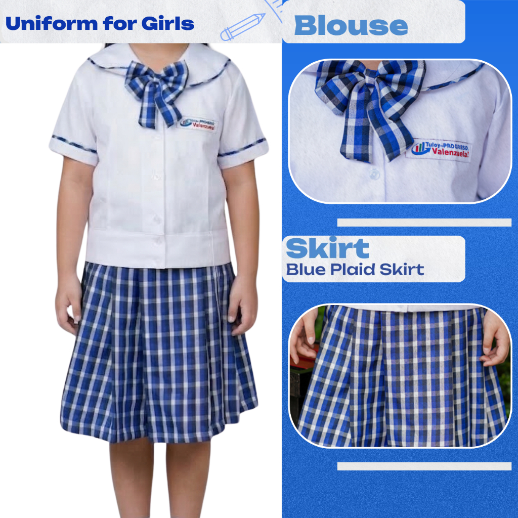 Shop school uniform girls elementary for Sale on Shopee Philippines
