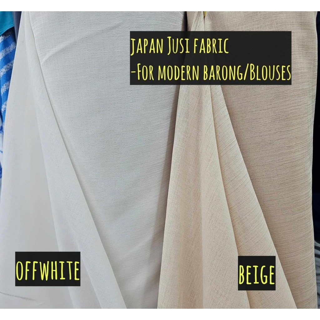 JAPAN JUSI FABRICS 60 INCHES WIDTH | Shopee Philippines