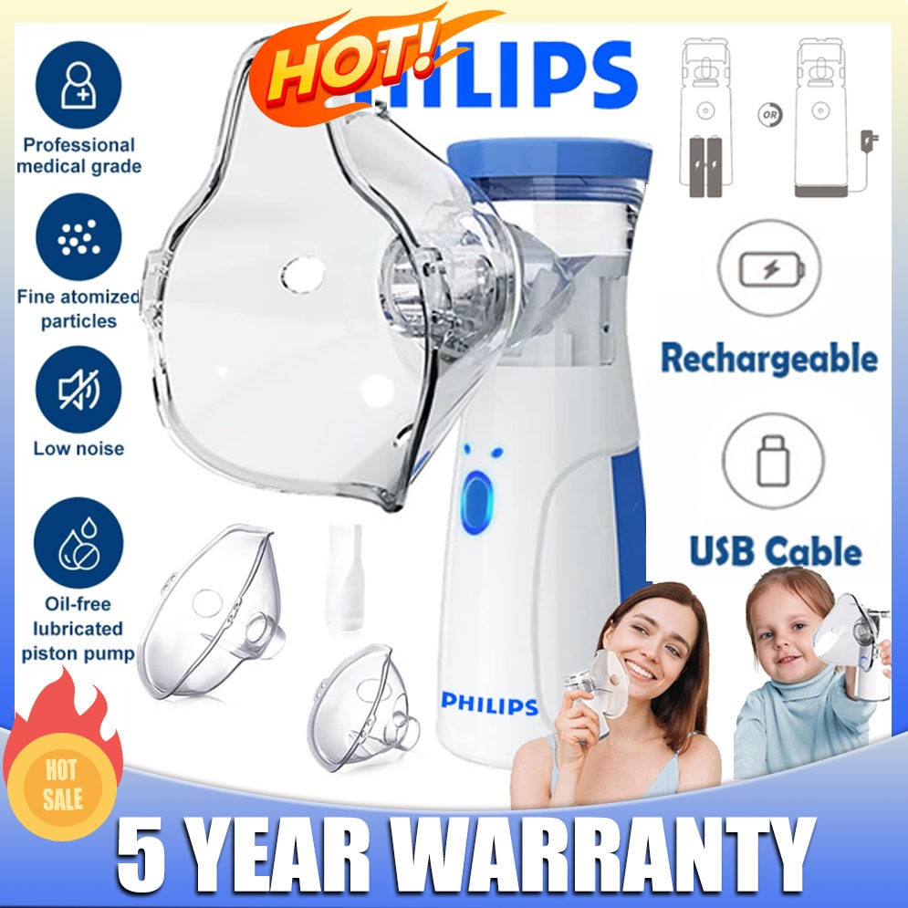 Rechargeable Portable Nebulizer New Upgradation Inhaler Spray Nebulizer ...