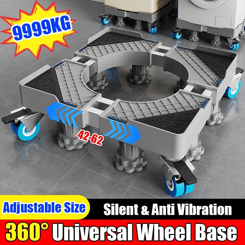 Washing Machine Stand Washing machine Base with wheels Mobile ...