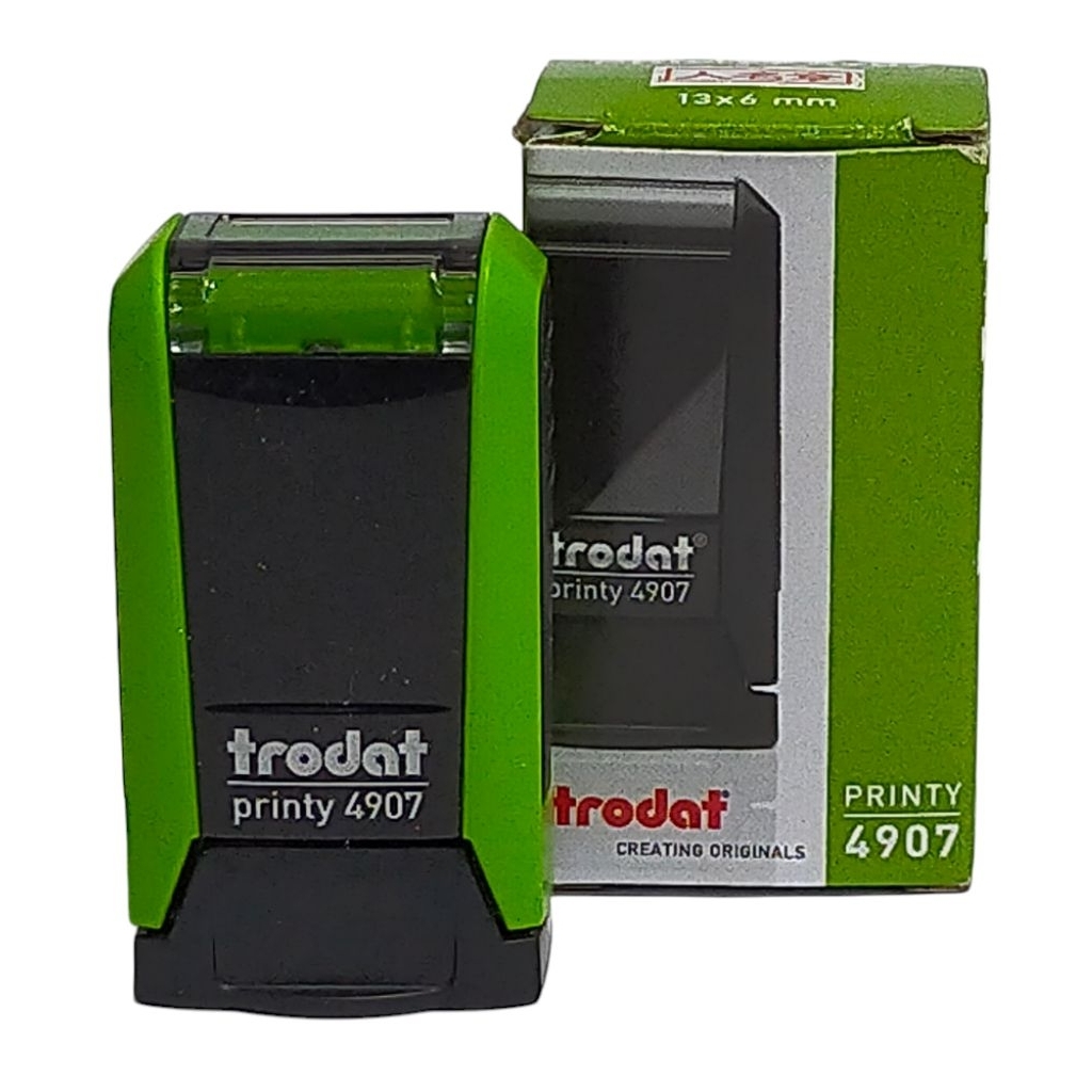 TRODAT 4907 15 Letters and 2 Line Maliit na Stamp Costumized Stamp ...