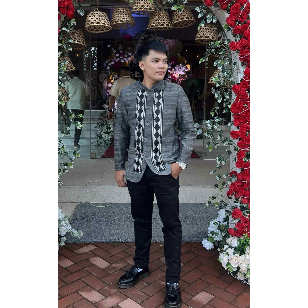 CoatBarong(MODERN BARONG) RANDOM BURDA | Shopee Philippines