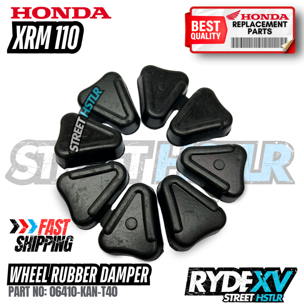 HEAVY DUTY RUBBER DAMPER for Honda XRM 110 (06410-KAN-T40) | Shopee ...
