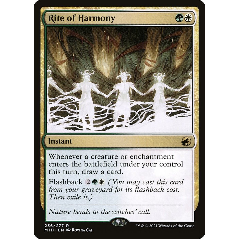 Rite of Harmony [MID] - MTG Magic: The Gathering | Shopee Philippines