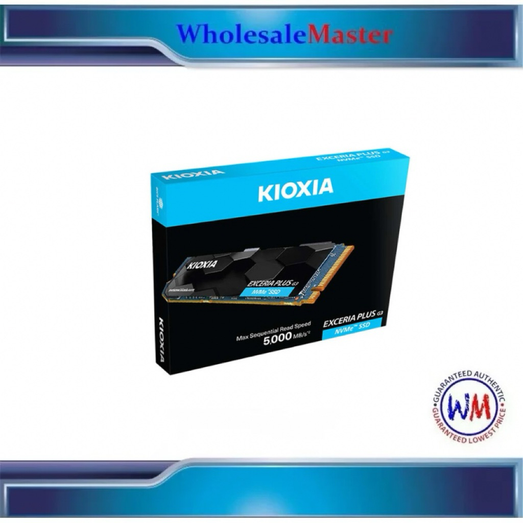 Kioxia Exceria Plus G3 PCIe Gen4 x4 M.2 2280 NVME SSD (1TB ...