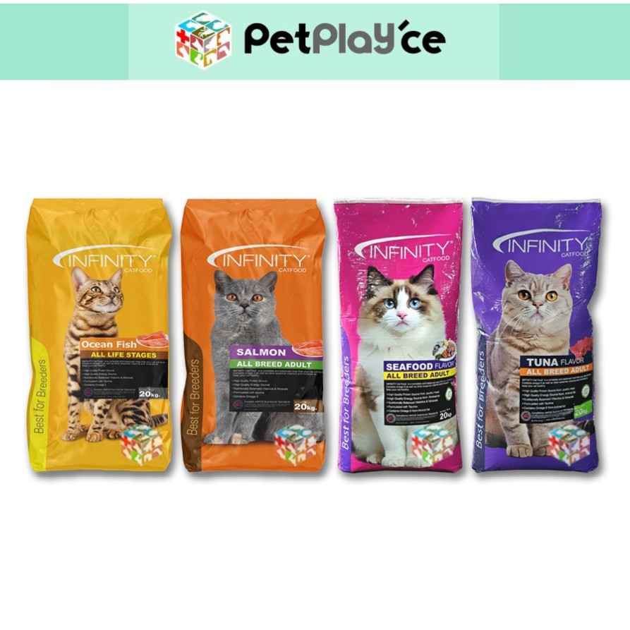 Infinity Cat Food All Breed Ocean Fish All Life Stages Salmon Adult ...