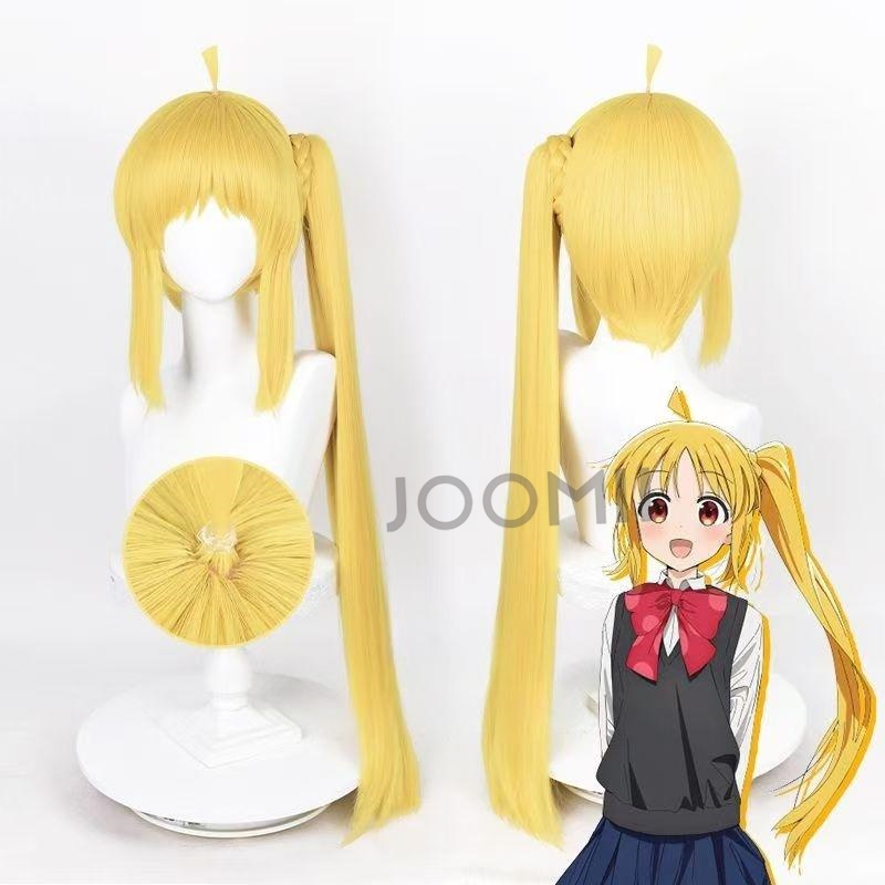 [On Hand]Bocchi The Rock! Nijika Ijichi Cosplay Wig 82cm Long Yellow ...