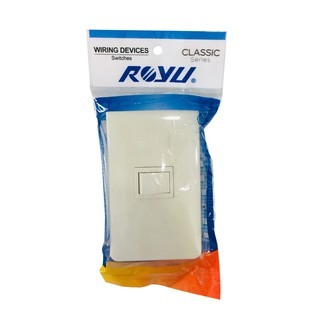 Royu WH 701 Classic Series 1-Gang 3-Way Switch Set – Durable ...