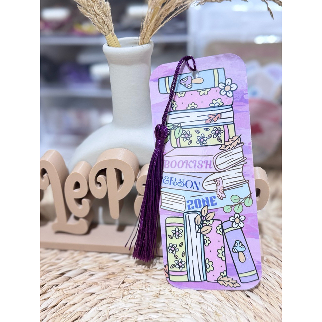 Bookmark Tassled Aesthetic Cute Designs Back to Back Design | Blepapier ...