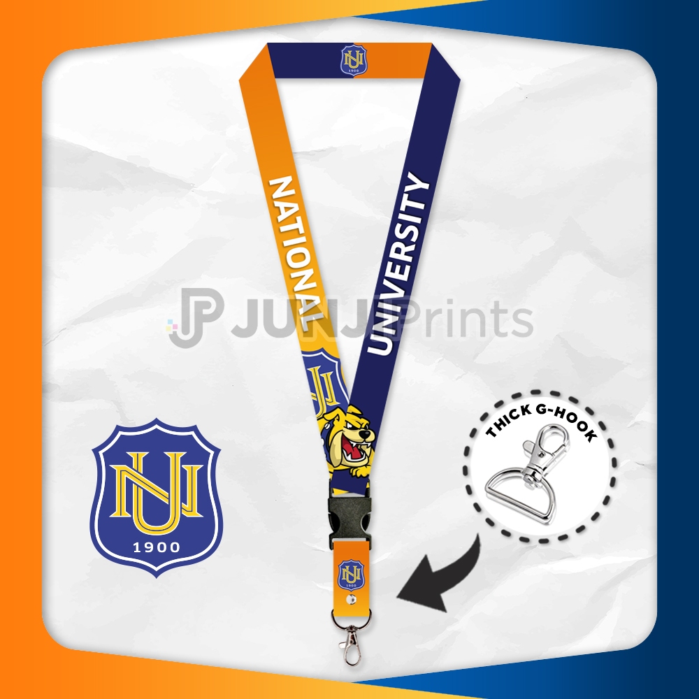 NU National University Bulldogs Lanyard ID Lace Sling | Shopee Philippines