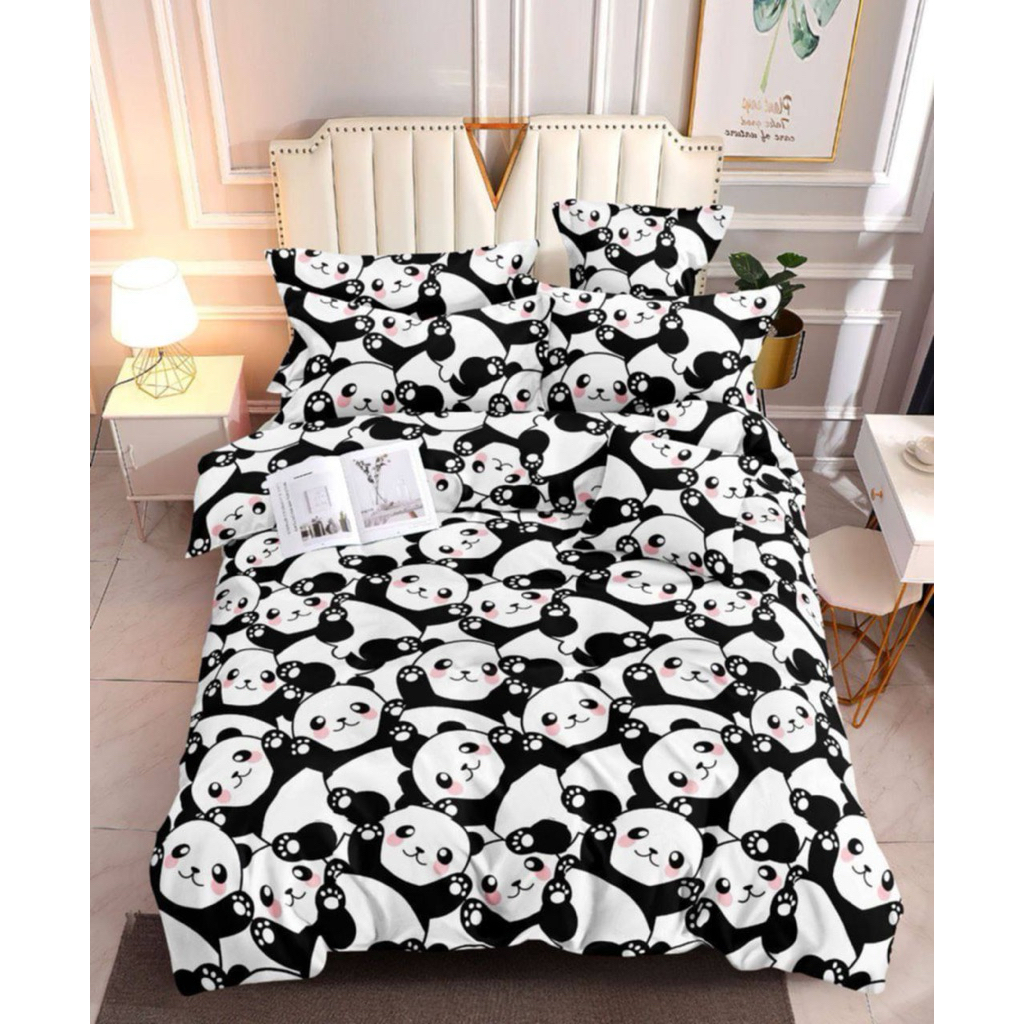DOODLE PANDA V2 - Dhanrose Tailoring Canadian Cotton | Shopee Philippines
