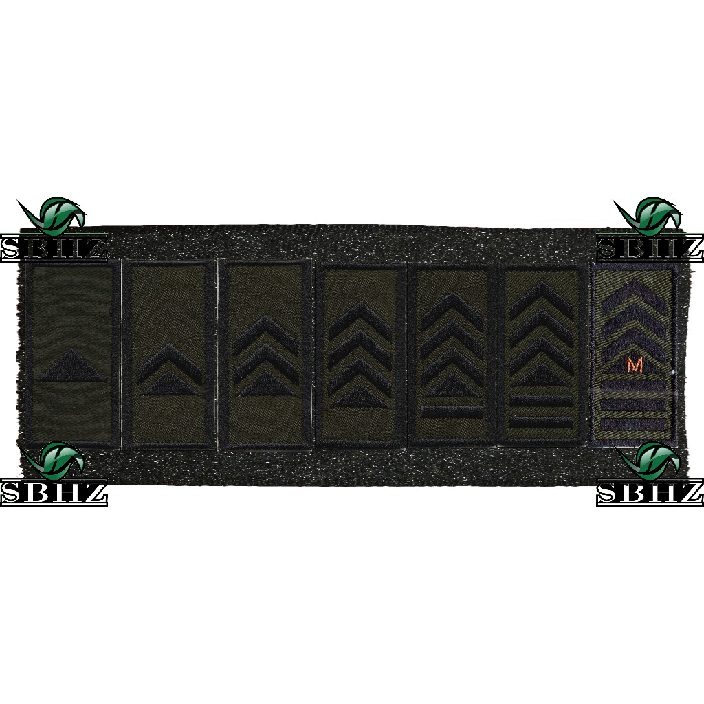 PHILARPAT RANK PATCH WITH VELCRO (1 PC. PER ORDER) | Shopee Philippines