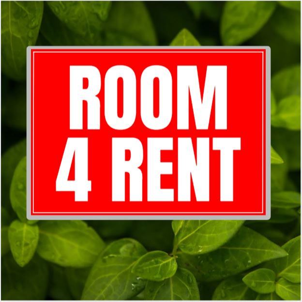Room for Rent Sign – Laminated Boarding House Signage (A4/A5 Size ...