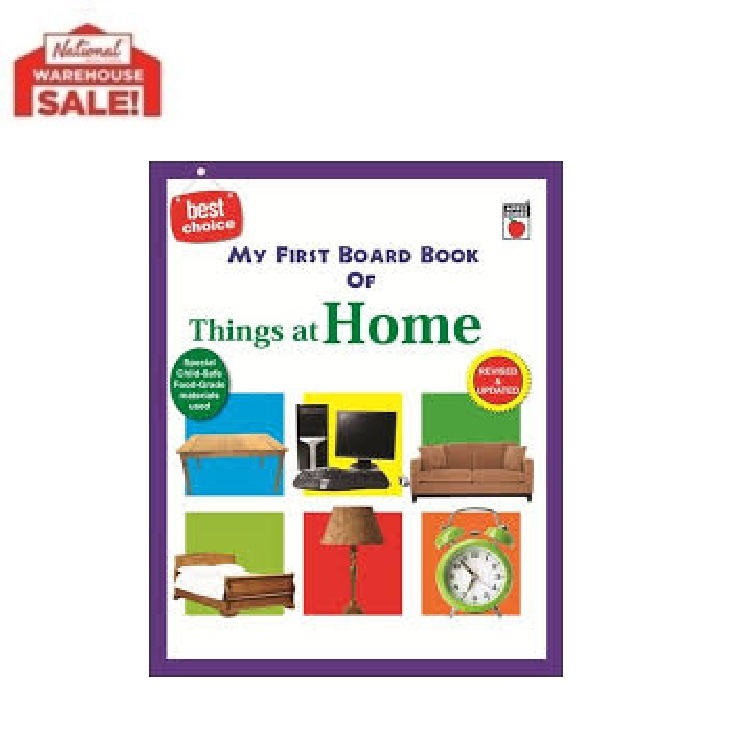 REG MY FIRST BOARD BOOK OF THINGS AT HOME-BOARDBOOK-FOXING EDGE ...
