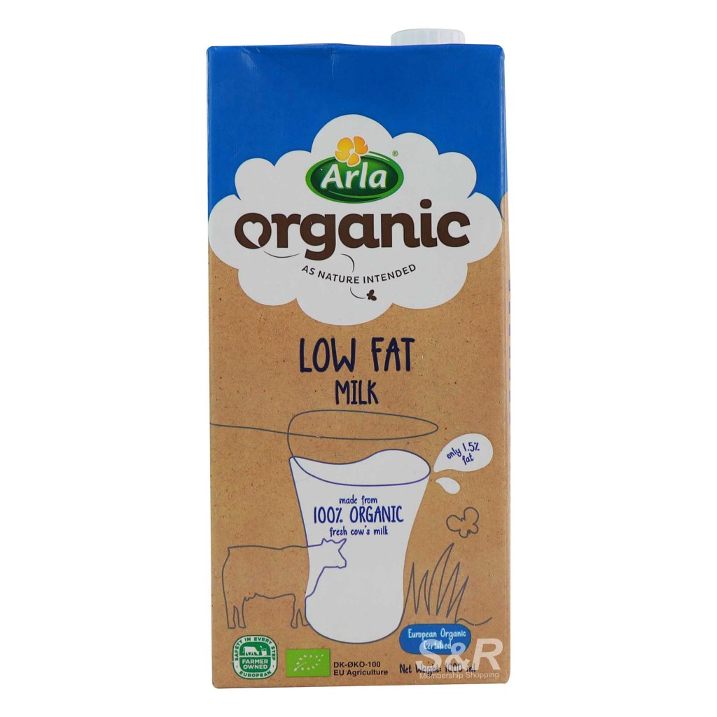 Arla Organic Low Fat Milk 1L | Shopee Philippines