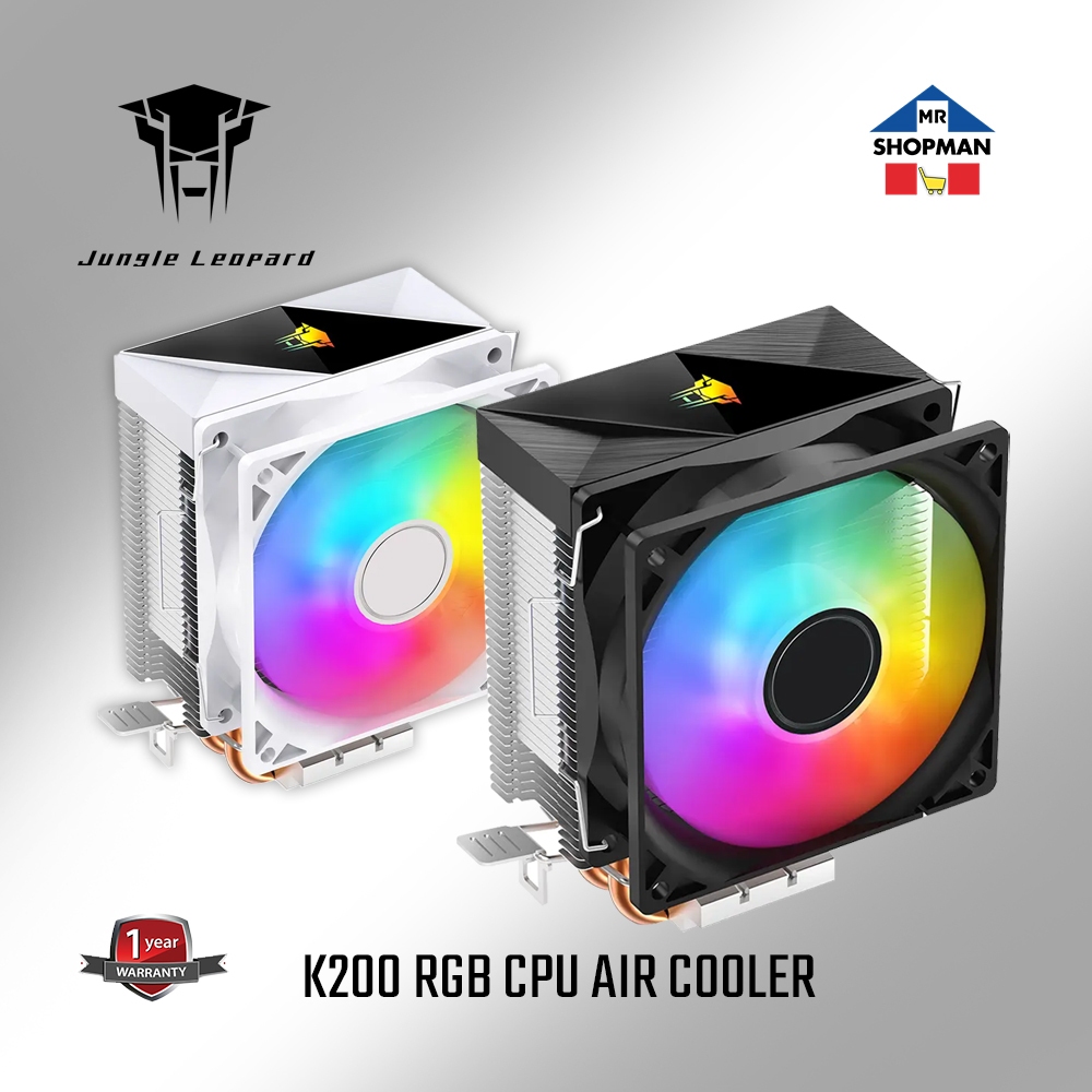 Jungle Leopard K200 RGB CPU Air Cooler Fan | Shopee Philippines