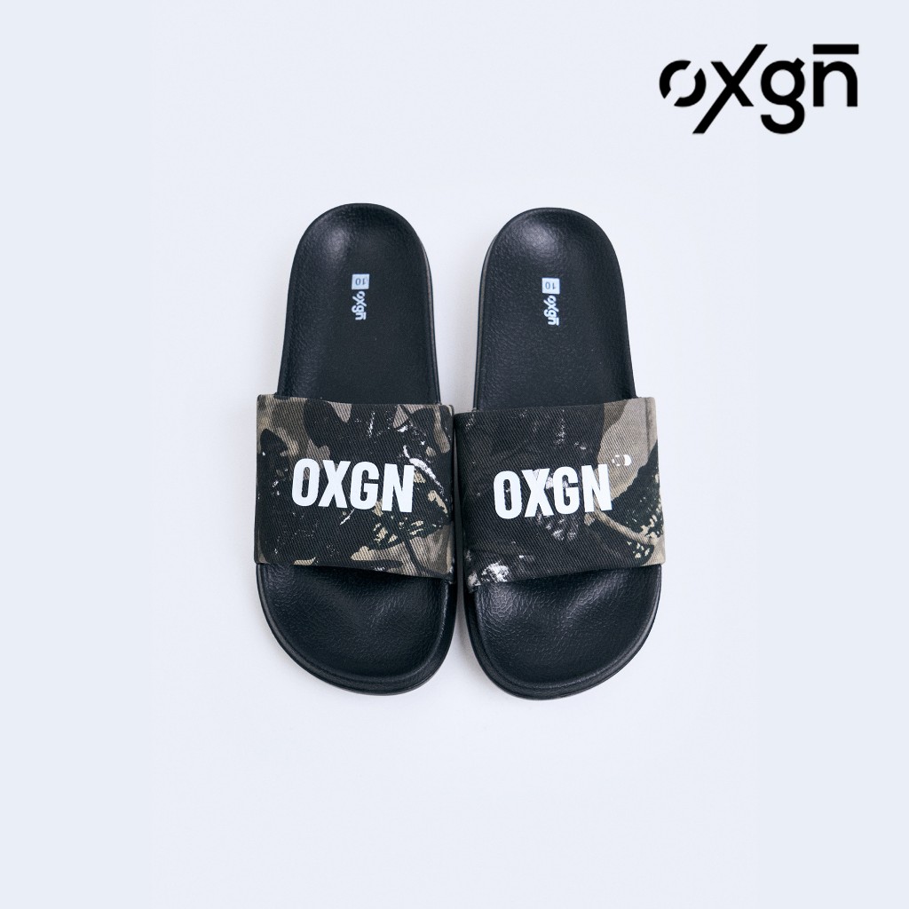 OXGN Camo Single Band Slides For Men (Multi-Color) | Shopee Philippines
